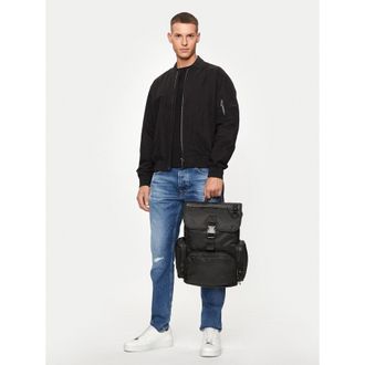 Calvin Klein Jeans Rucksack Calvin Klein Jeans Ultralight Flap Bp40 Nylon K50K510479 Schwarz