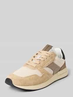 Marc O'Polo Low Top Sneaker aus Leder-Mix