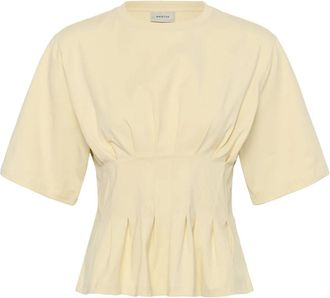 Gestuz Femme, Tops, Jaune, Taille: 36 FR T-Shirt