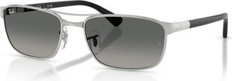 Ray-Ban unisex, Accessoires, Gris, Taille: 60 MM Lunettes de soleil