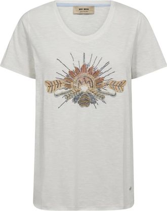 Mos Mosh MOS Mosh, Femme, Tops, Beige, Taille: 42 FR T-Chemises