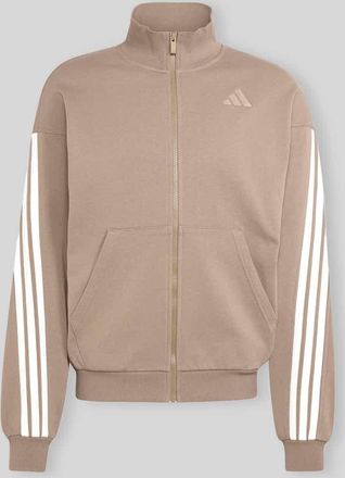 adidas Regular Fit Trainingsjacke aus Baumwolle mit 3-Streifen-Design