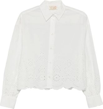 MC2 Saint Barth Femme, Blouses et Chemises, Blanc, Taille: 42 FR Chemises