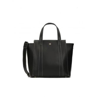 Kazar Schwarze trapezf&ouml;rmige Schultertasche - - Bags - Damen - Schwarzk - ONE SIZE