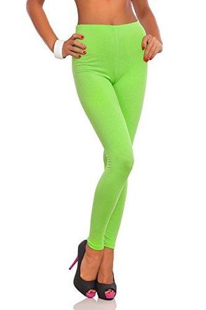 FUTURO FASHION Legging Long pour Femme - Coton Doux - Grandes Tailles