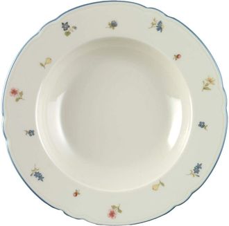 SELTMANN WEIDEN 001.291410 Marieluise Streublume Suppenteller Rund, Porzellan, Bunt, 0.33 L Kapazität, 23cm Durchmesser