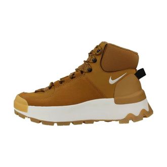 Nike Femme, Chaussures, Jaune, Taille: 37 1/2 EU Lace-up Bottes