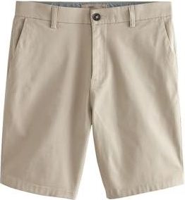 Next Homme Short Chino Slim Stretch Grège 32