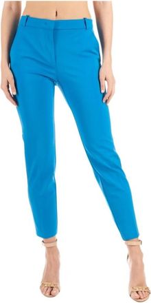Pinko Pinko, Femme, Pantalons, Bleu, Taille: 40 FR Pantalone Bello 100