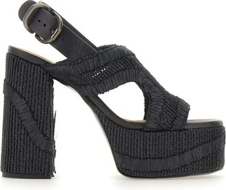 Castaner Femme, Chaussures, Noir, Taille: 36 EU Sandales Francina