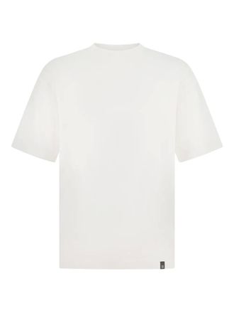 Boggi Milano jersey appliqu&eacute;d T-shirt - Wei&szlig;
