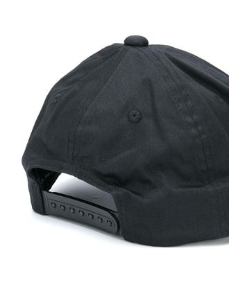 Emporio Armani Logo-Embroidered Baseball Cap - Black