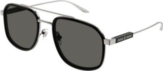 Gucci Stylische Sonnenbrille f&uuml;r jeden Look - - Accessories - unisex - Grau - 56 MM