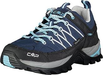 F.lli Campagnolo Rigel Low WMN Trekking Shoes WP Femme Chaussures de randonnée, Bleu Gris Blue Stone, 37 EU