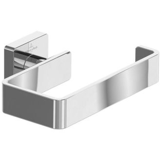 Villeroy & Boch Villeroy&boch - v&b Toilettenpapierhalter Elements Striking 135x45x93mm, ohne Deckel, chrom