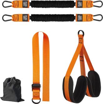 Generico Klimmzugbänder - Widerstandsbänder, Krafttrainingsbänder, verstellbarer Assistent, verstärktes elastisches Band für Training, Fitnessstudio, Zuhause, 