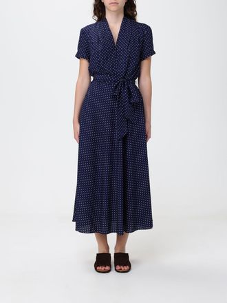 Ralph Lauren Robe Femme couleur Bleu