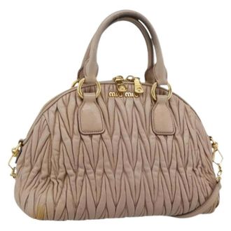 Miu Miu Pre-owned Hand Bag - - Pre-owned - Damen - Rosa - ONE SIZE