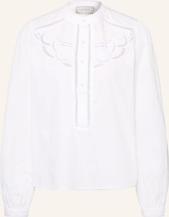 Neo Noir Neo Noir Blusenshirt Aneliah Mit Spitze weiss
