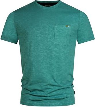 Indicode T-shirt INAndorra pour homme avec col rond | T-shirt dété pour homme, Deep Sea, XL