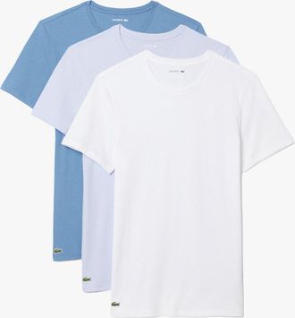 Lacoste Lot de 3 t-shirts en coton