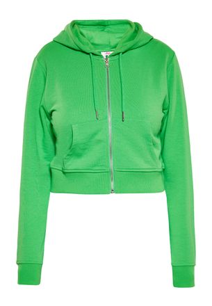 Mymo Kapuzenpullover Damen gr&uuml;n