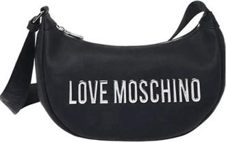 Love Moschino Femme, Sacs, Noir, Taille: ONE Size Logo Tote Bag