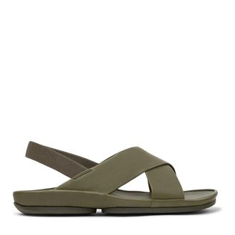 Camper Sandaletten mit Absatz - Sandalen Right Isla - Gr. 35 (EU) - in Gr&uuml;n - f&uuml;r Damen