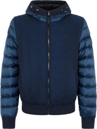 Moorer Homme, Vestes, Bleu, Taille: M Manteaux