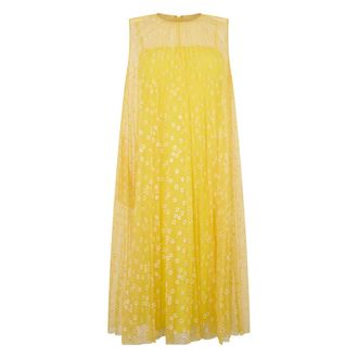 Red Valentino Femme, Robes, Jaune, Taille: 42 FR Midi Dress