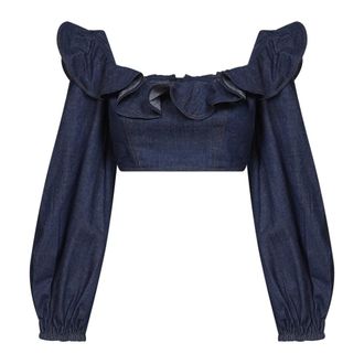 Zimmermann Damen, Blusen & Hemden, Blau, XLGr&ouml;&szlig;e