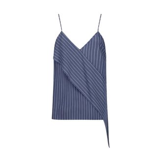 Dondup Blau Gestreiftes Cami-Top - - Tops - Damen - Blau - L