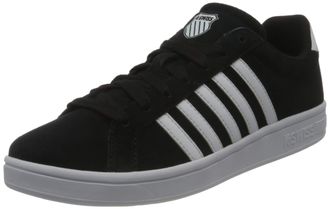 K-Swiss Herren Court TIEBREAK SDE Sneaker, Black/White, 40 EU