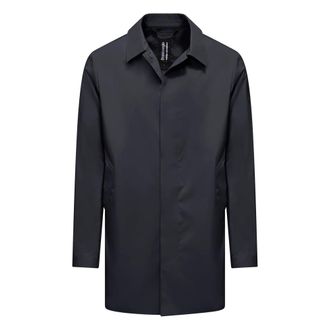 Bomboogie Homme, Manteaux, Bleu, Taille: 3XL Trench Non Doubl&eacute; avec Col
