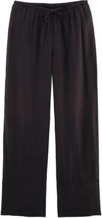 Generic Pantalon Palazzo &agrave; jambe large pour femme - Taille haute - Coupe droite - L&eacute;ger et respirant - Pour la plage, les vacances - Pantalon d&eacute;contract&eacute; - Pa