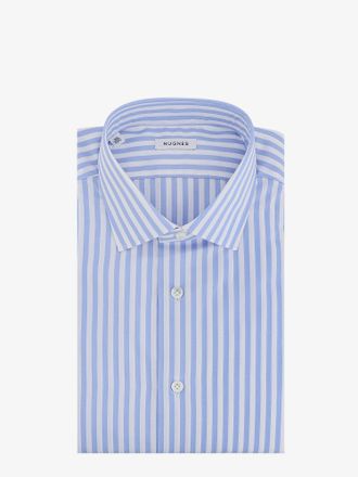 Nugnes Striped cotton shirt - NUGNES 1920 - gender_Man