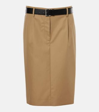 Prada Jupe crayon en coton