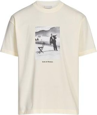 Drôle de Monsieur T-Shirt amplesérigraphié en coton