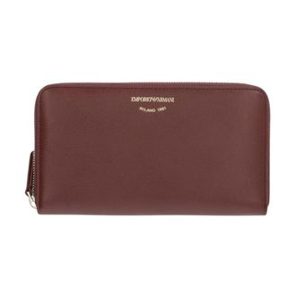 Emporio Armani Vivienne Wallet - Femme - Accessoires - Brun - Taille: ONE Size