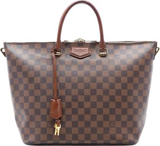Louis Vuitton Hobo Bags - Damier Ebene Belmont MM - Gr. unisize - in Braun - f&uuml;r Damen