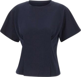 Kaos Kaos, Femme, Tops, Bleu, Taille: 40 FR Icona T-Shirt