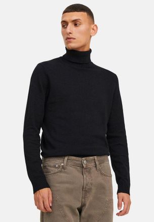 Jack & Jones Rollkragenpullover 2er Pack Emil Knit (Spar-Set, 2-tlg) Pullover - Baumwolle - Atmungsaktiv - Weicher Rollkragen Komfort