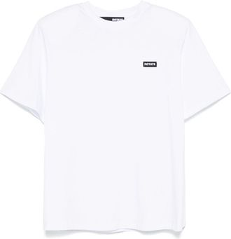 Rotate t-shirt à patch logo - Blanc