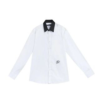 Karl Lagerfeld Homme, Chemises, Multicolore, Taille: L Camicia Monogramma