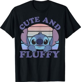 Disney Lilo & Stitch 626 Stitch Day Cute And Fluffy Portrait T-Shirt