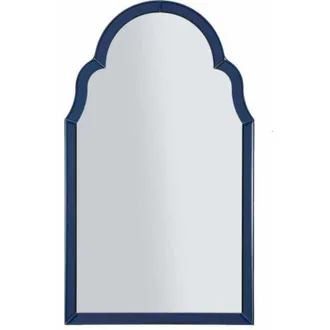Mauro Ferretti Mauro Ferretti - Miroir en mdf bleu Tangier 47 x 1 x 80 cm