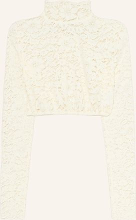 Wallmann Wallmann Dirndlbluse Aus Spitze weiss