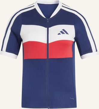 adidas Tempo Merino Radtrikot blau