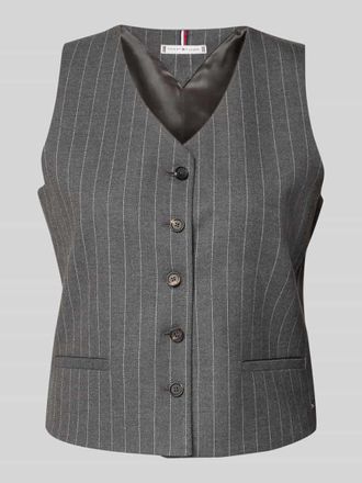 Tommy Hilfiger Shaped Fit Weste mit Viskose-Anteil