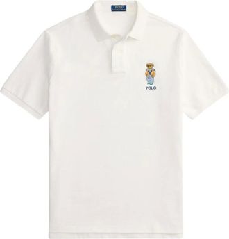 Polo Ralph Lauren Homme, Tops, Blanc, Taille: 2XL Polo Chemises